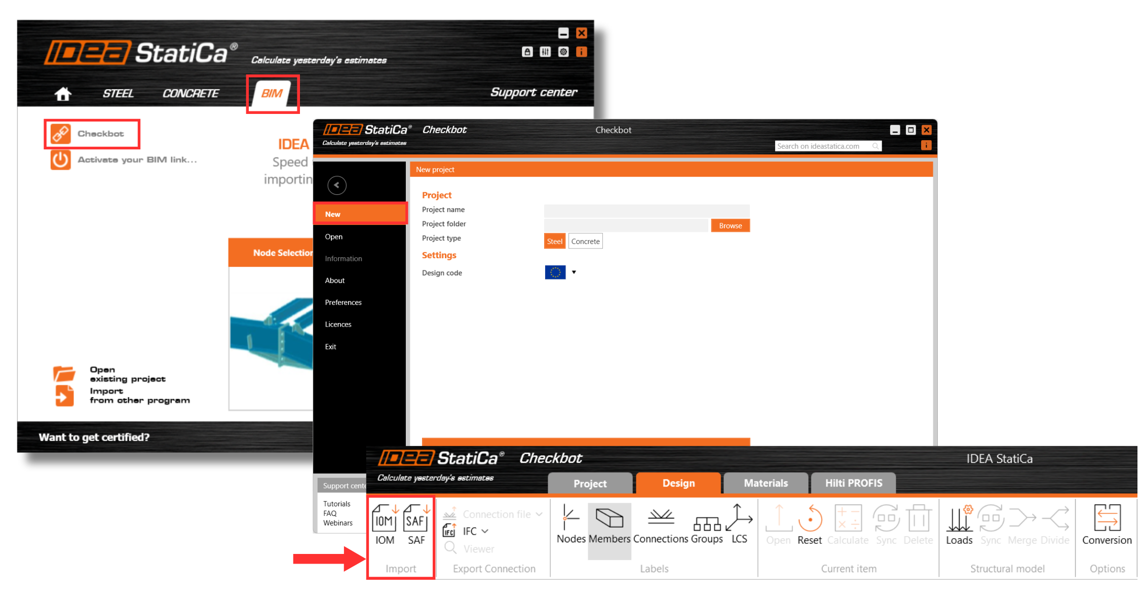 Checkbot – bulk BIM workflows | IDEA StatiCa
